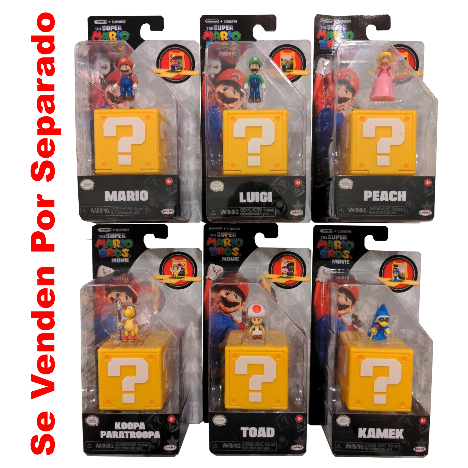 FIGURA MINI THE SUPER MARIO BROS MOVIE SURTIDO JP416504/TOYS