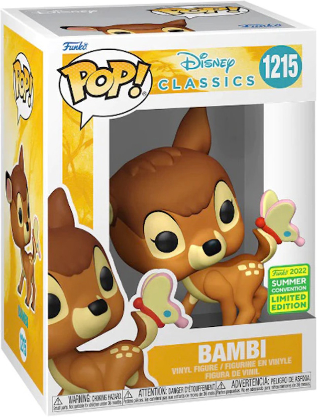 Vertigo: POP BAMBI BAMBI WITH BUTTERFLY 5244 2022 SUMMER CONVENTION/TOYS