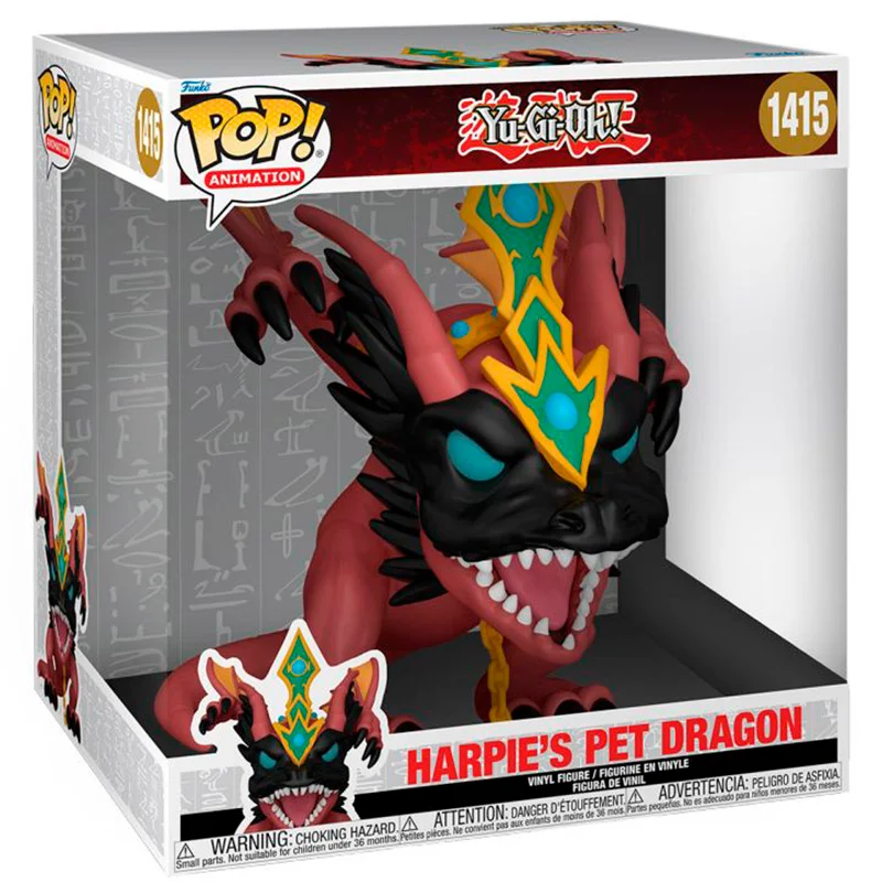 Vertigo: POP 10" YU-GI-OH HARPIES PET DRAGON 3629/TOYS